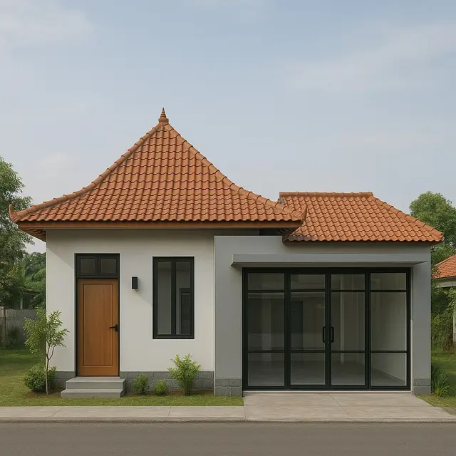 5 Model Rumah Sederhana di Desa Lengkap dengan Ruko untuk Jualan ...
