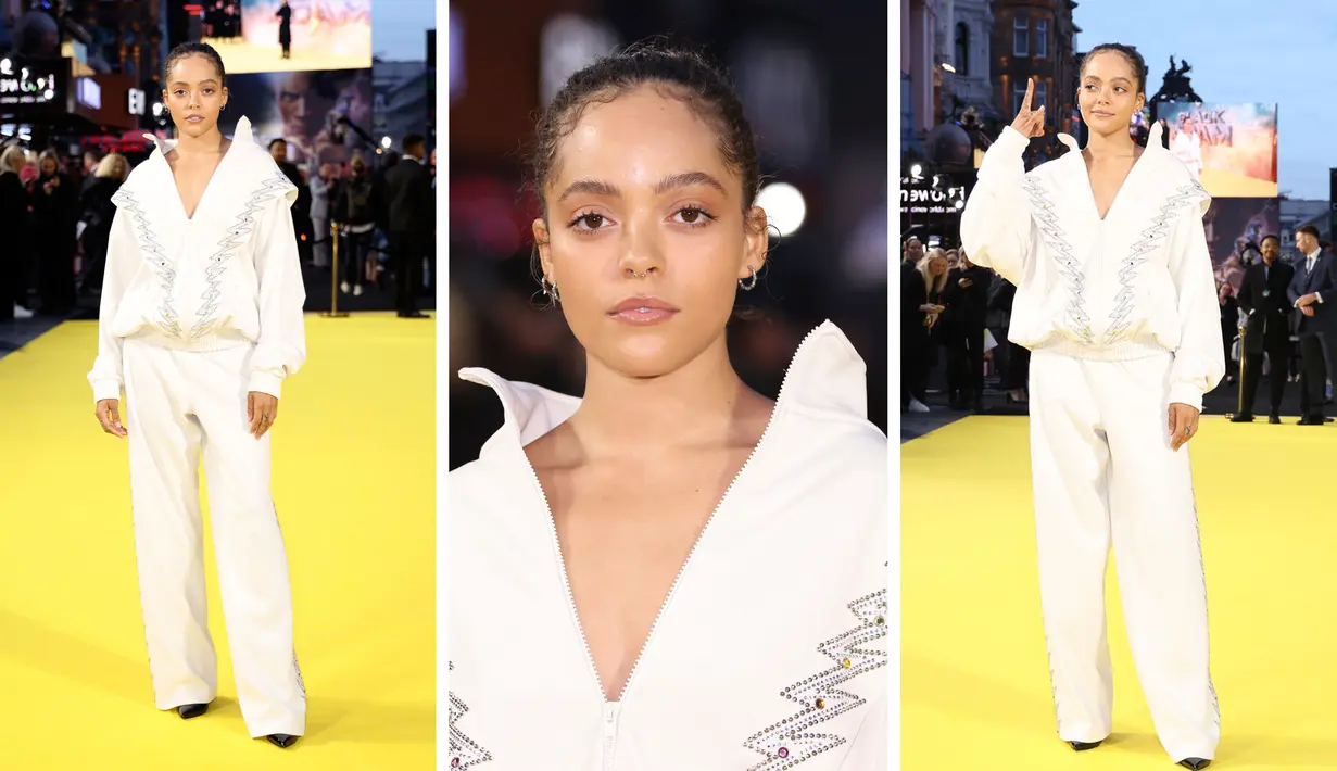 Gaya Quintessa Swindell di Pemutaran Film Terbarunya Black Adam - Foto ...