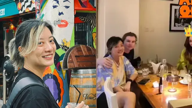 6 Potret Leony Trio Kwek Kwek Dirangkul Pria Bule, Sempat Ungkap Tak ...