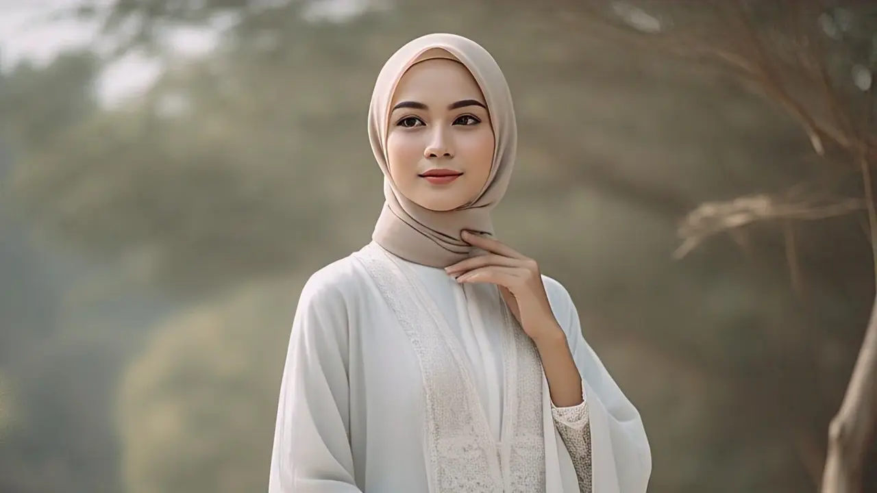 6 Model Gamis Warna Putih Paling Diminati di Tahun 2025, Simpel dan ...