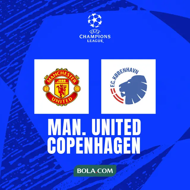 Link Live Streaming Liga Champions: MU Vs FC Copenhagen di Vidio - Dunia Bola.com