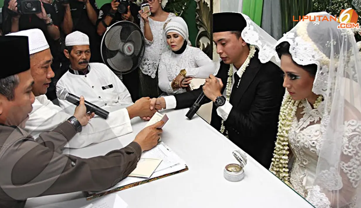 [FOTO] Aida Saskia Lepas Masa Lajang - Foto Liputan6.com