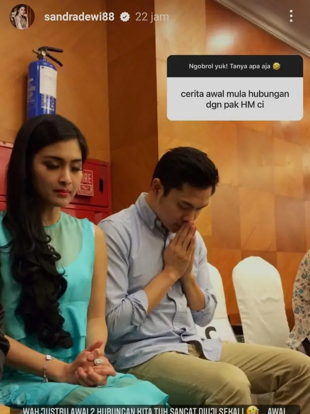 Bikin Baper, Ini 7 Cerita Manis Sandra Dewi Tentang Harvey Moeis - Hot Liputan6.com