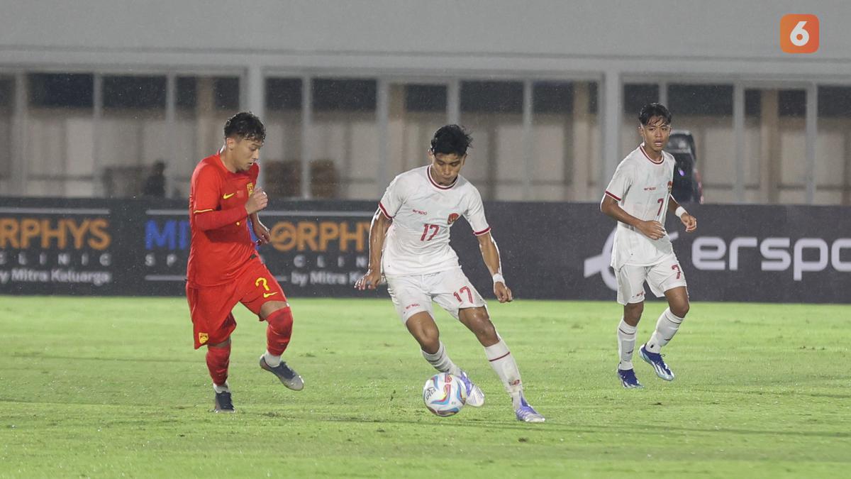 Hasil Timnas Indonesia U-20 vs China U-20: Sempat Tertinggal, Garuda Muda Kembali Paksa Skor ...