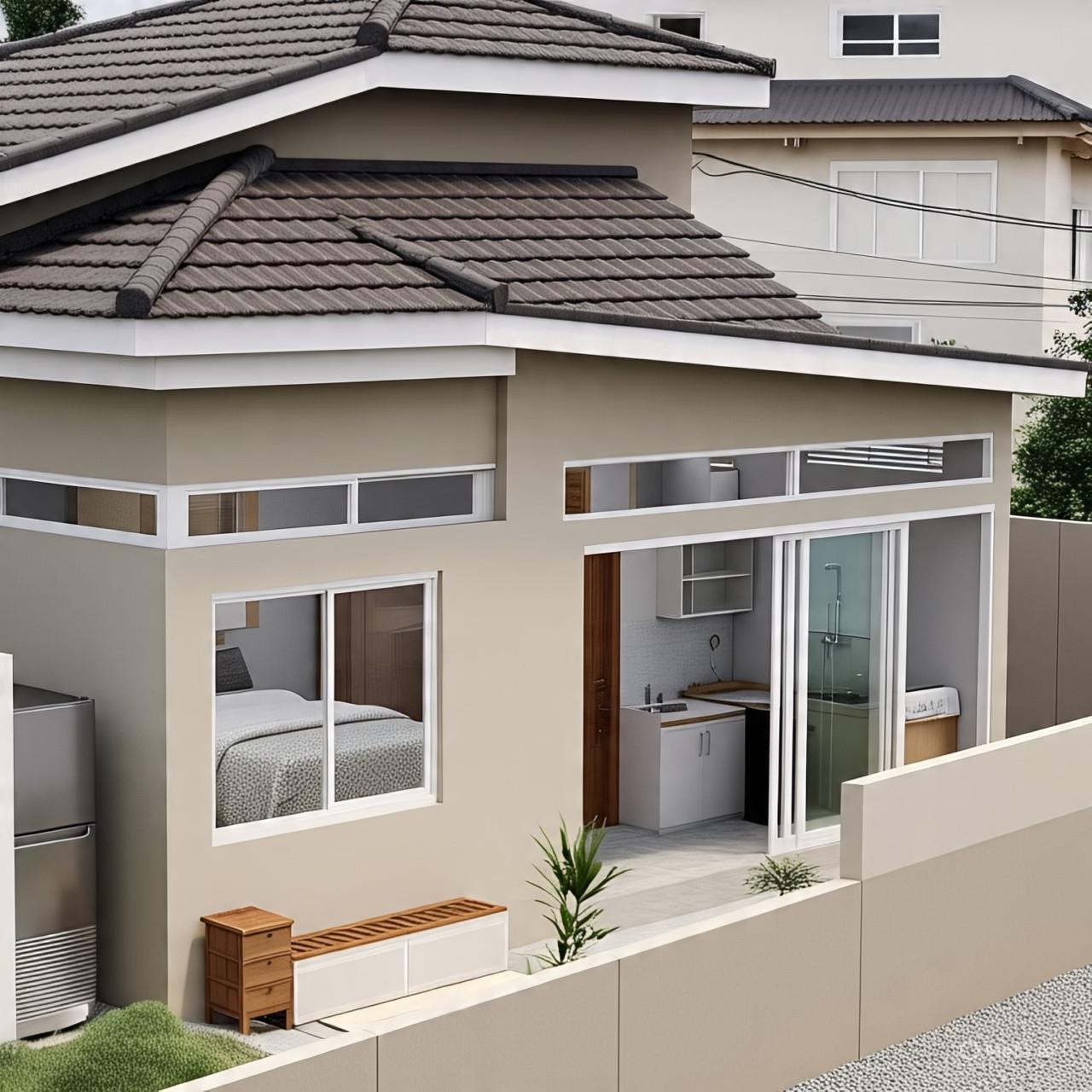 8 Ide Desain Rumah Beserta Ukurannya untuk Lahan 60 Meter Persegi