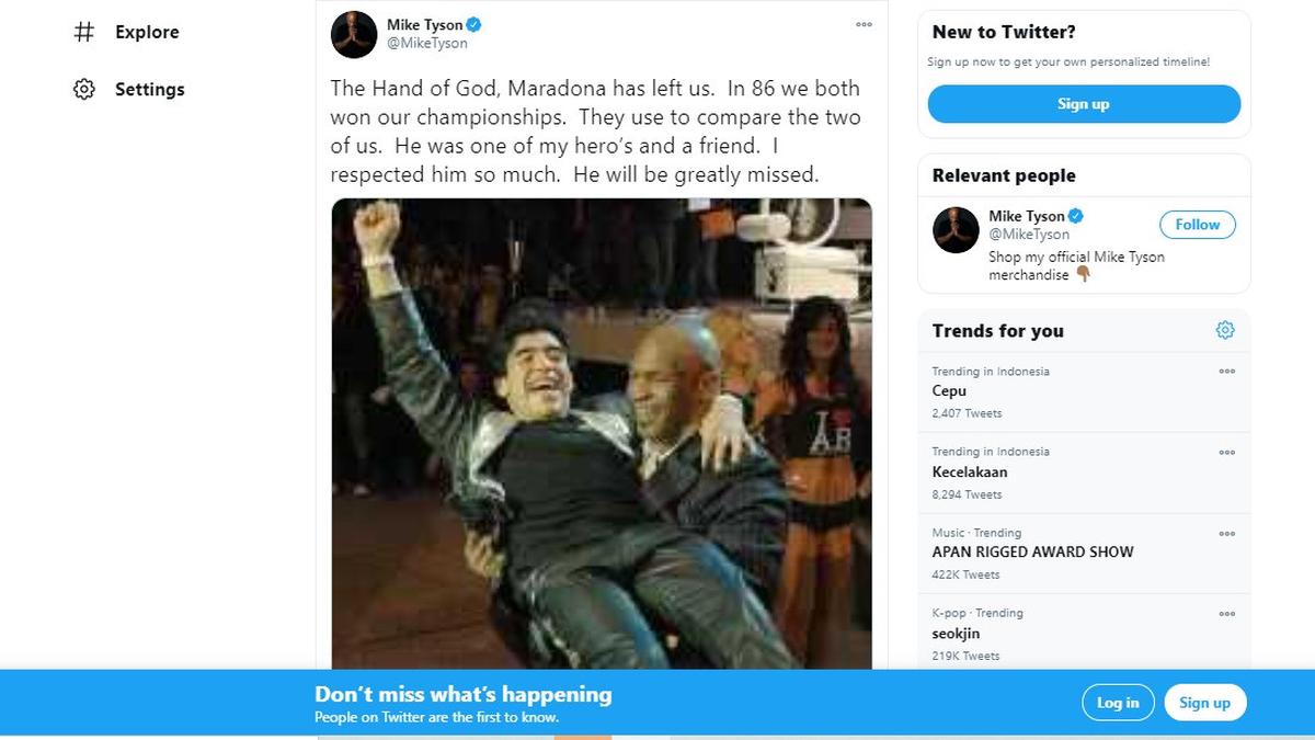 Mike Tyson Bela Messi Soal Ancaman Canelo Saat Perayaan Kemenangan Atas ...