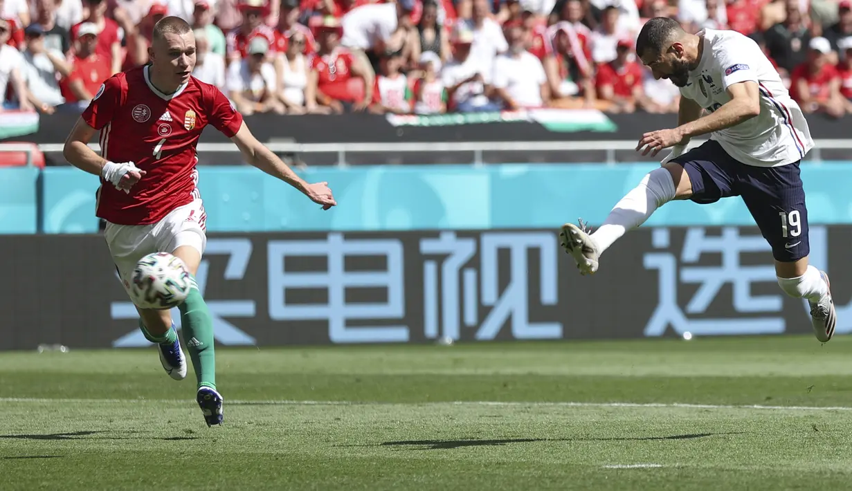FOTO: Prancis Vs Hungaria Berakhir 1-1 - Foto Liputan6.com
