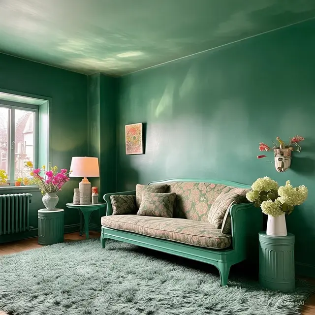 10 Inspirasi Cat Rumah Warna Ijo Tosca Terkini yang Menyegarkan - Hot ...