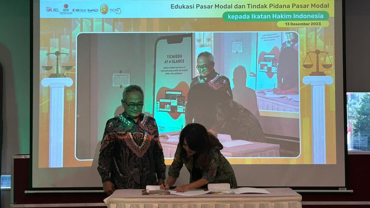 TICMI Beri Edukasi Pasar Modal ke Ikatan Hakim Indonesia - Saham ...