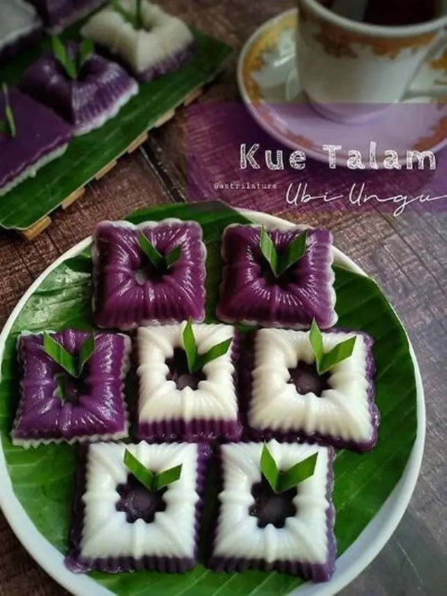 5 Resep Kue Talam Ubi yang Lembut, Rahasia Tekstur Meleleh di Mulut - Hot Liputan6.com