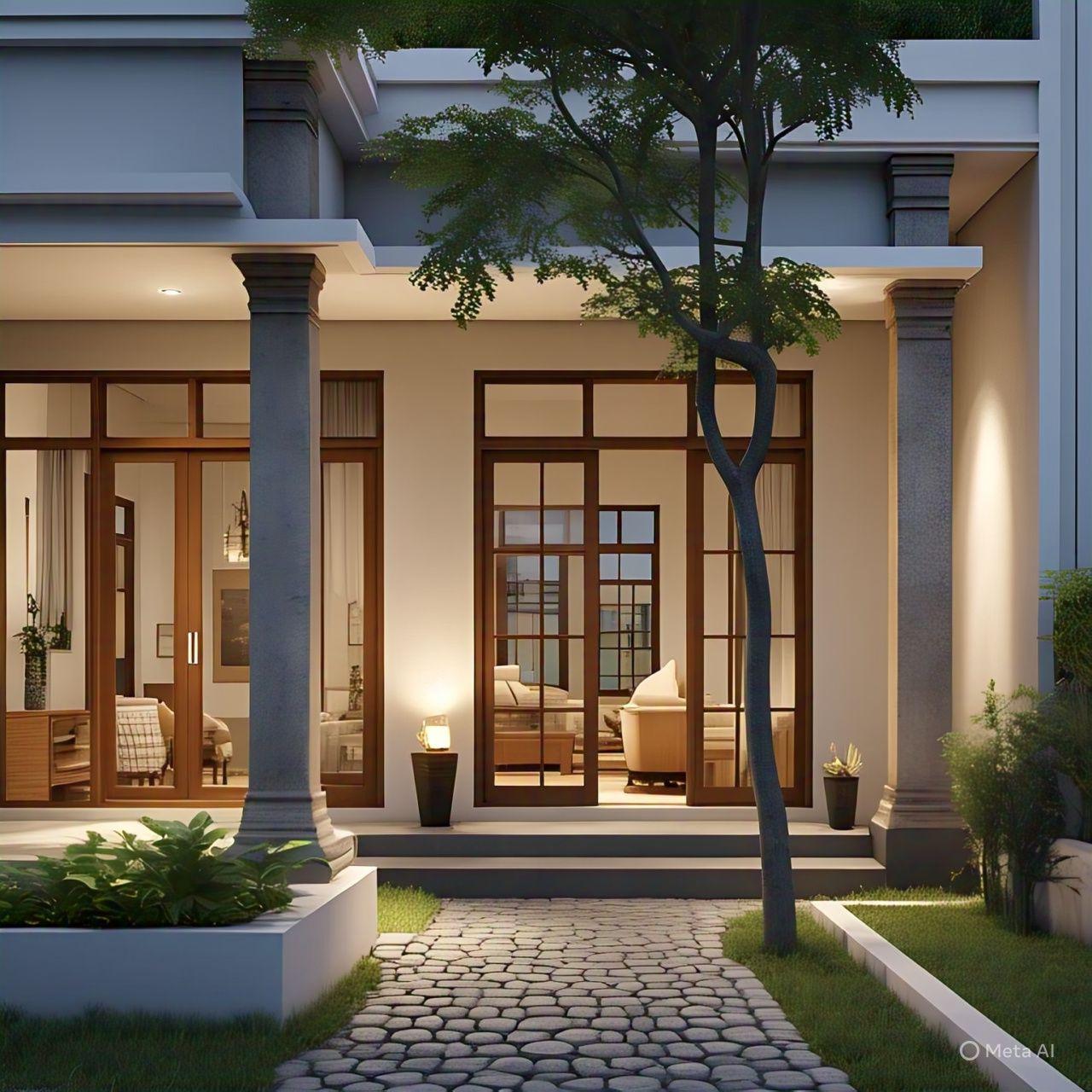 12 Gambar Rumah Simple Tapi Estetik Tren 2025, Estimasi Budget Mulai ...