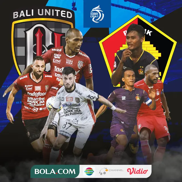 Yuk Nonton di Rumah Aja! Big Match Bali United vs Persik Kediri 27 Agustus 2021, Link Live ...