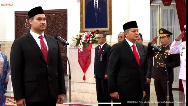 Jokowi Resmi Lantik Dito Ariotedjo Jadi Menpora Gantikan Zainudin Amali - News Liputan6.com