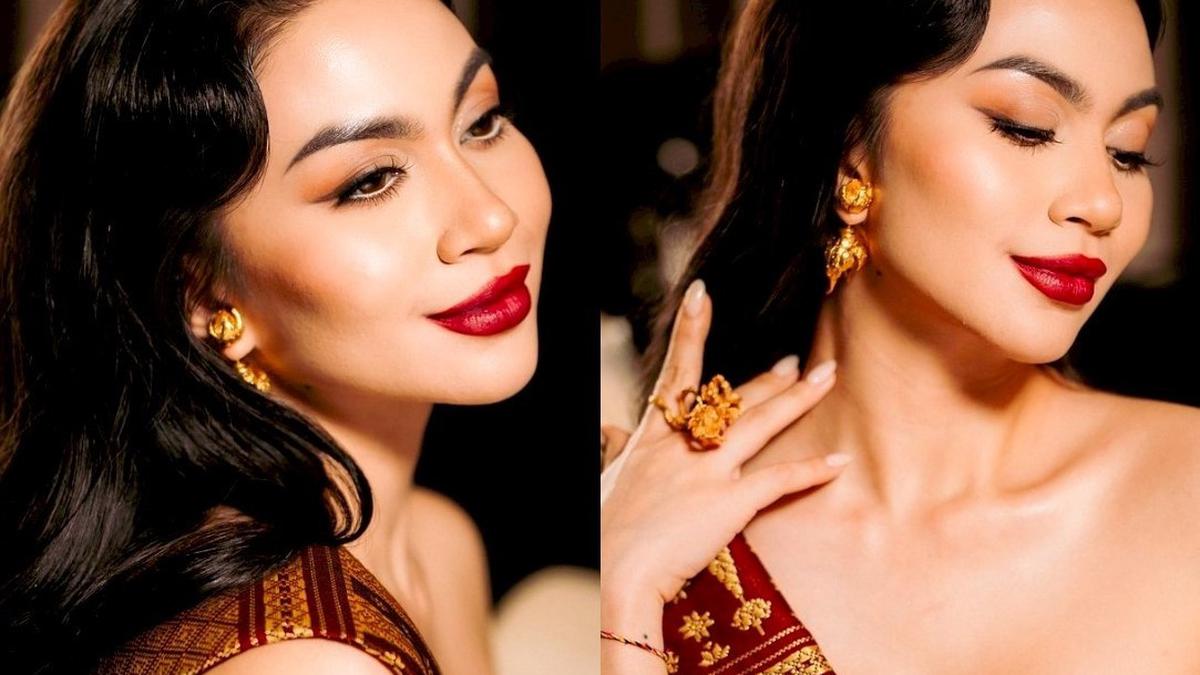 6 Pesona Ariel Tatum Jadi Perempuan Batak di Premiere Film Catatan ...