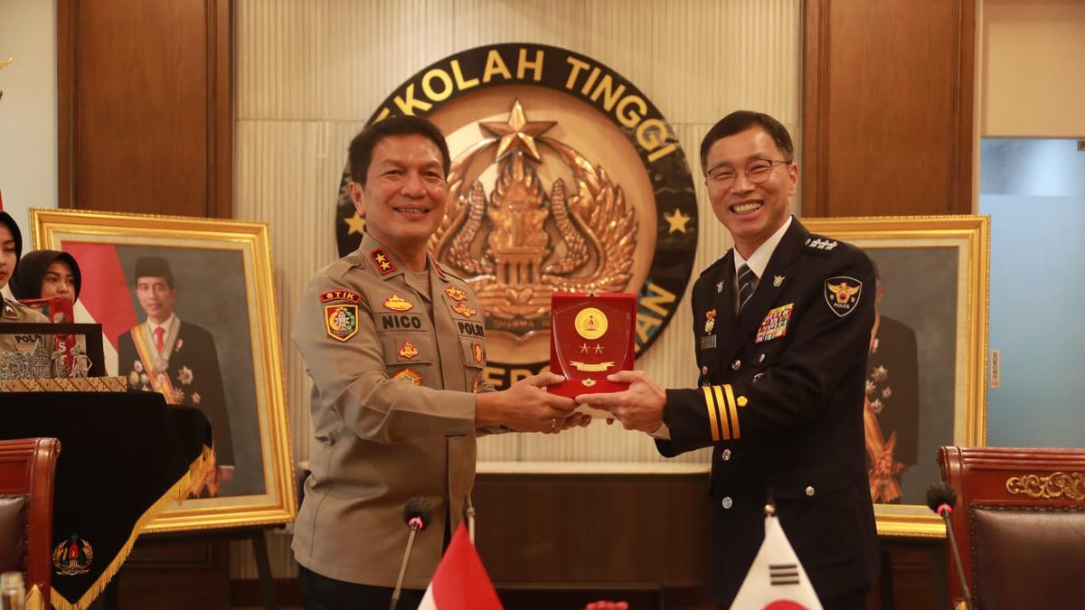 STIK Lemdiklat Polri Terima Kunjungan Korean National Police University ...