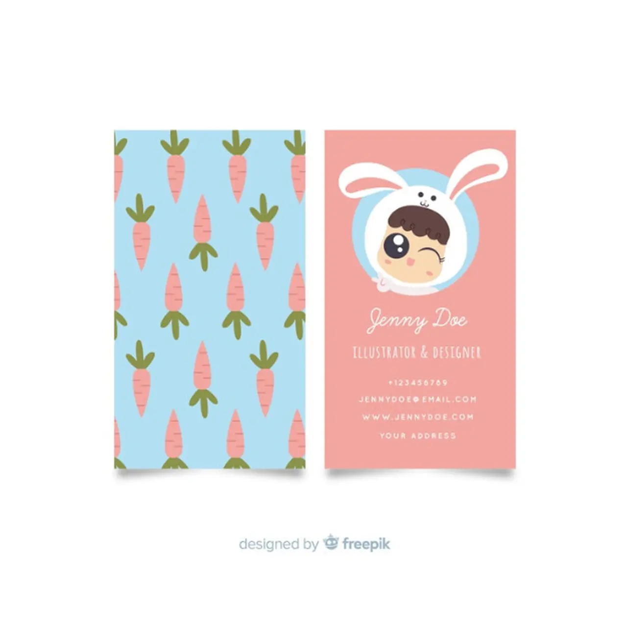 10 Desain Kartu Nama Bayi Lucu dan Cara Membuatnya yang Mudah - Hot ...