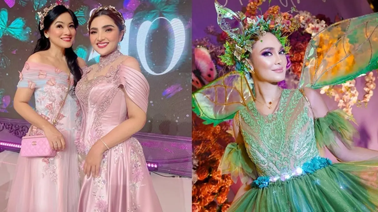 Potret 14 Seleb di Acara Ulang Tahun Ashanty, Tampil All Out dengan ...