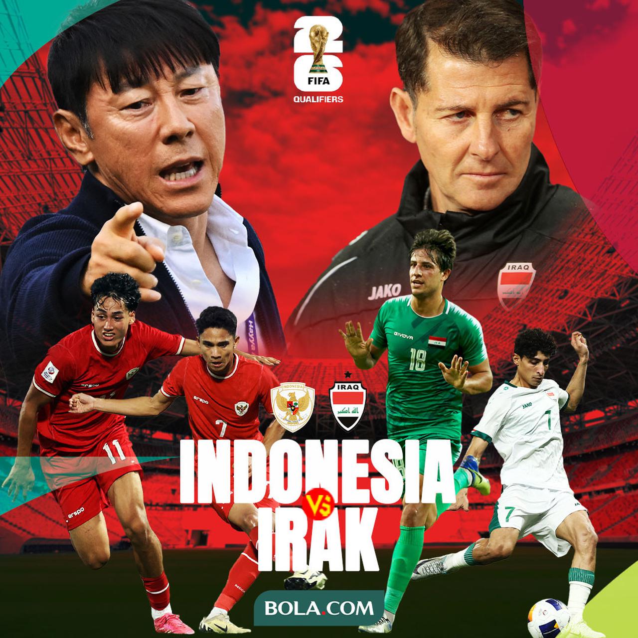 Susunan Pemain Timnas Indonesia Vs Irak: Ada Eks MU di Lini Tengah ...