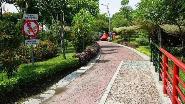 6 Keindahan Taman Harmoni Surabaya, TPA yang Disulap Jadi Tempat Cantik ...