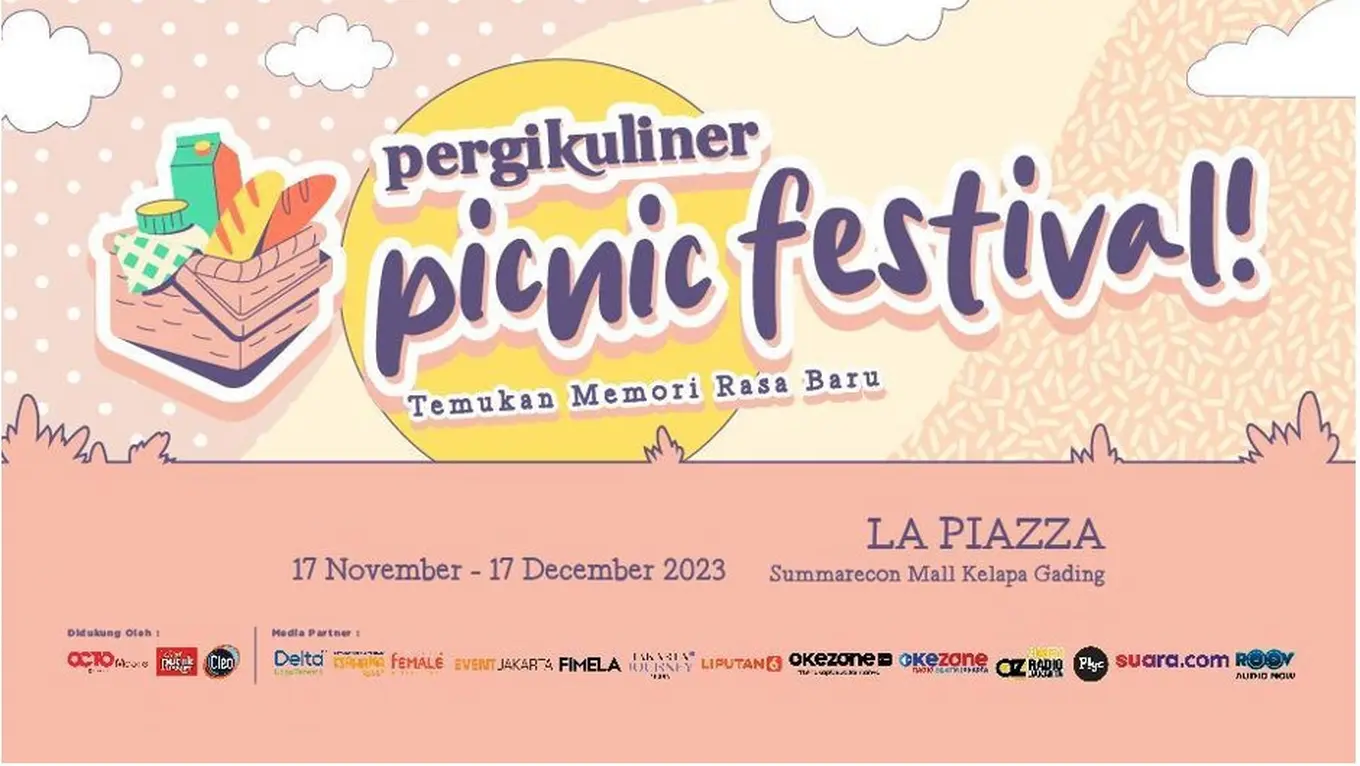 PergiKuliner Picnic Festival Tutup Tahun 2023 dengan 1000 Lebih Pilihan ...