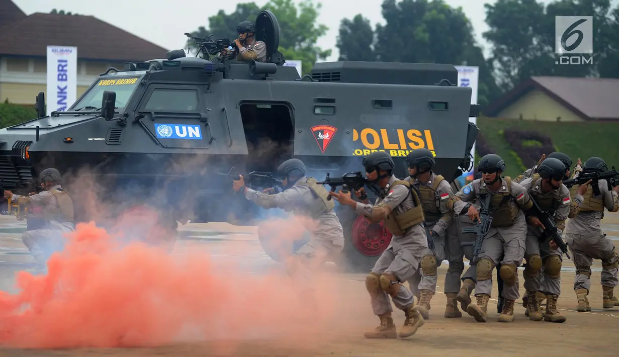 FOTO: Melihat Kesiapan Pasukan Polri Penjaga Perdamaian PBB - Foto ...