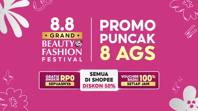 Yuk, Dapatkan Fashion Timeless dengan Penawaran Menarik di Shopee 8.8 Grand Beauty & Fashion ...