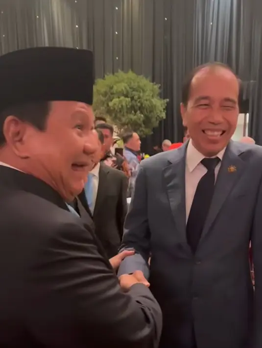 Potret Kompak Presiden Prabowo, Jokowi dan SBY Saat di Nikahan Rasyid ...