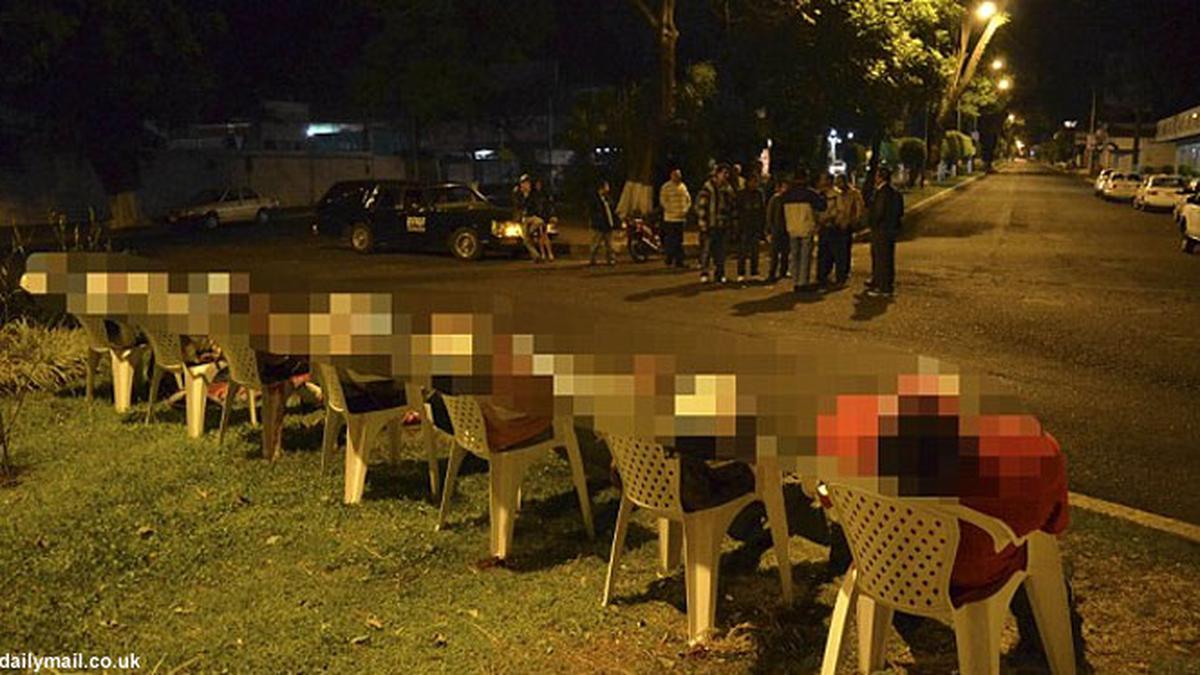 Horor di Meksiko, 7 Jasad Pria Dipamerkan di Kursi Plastik