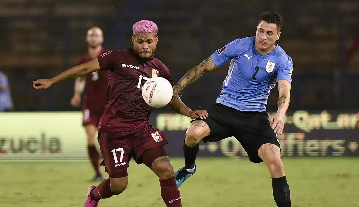 FOTO: Uruguay Ditahan Imbang Venezuela dengan Skor Kacamata - Foto ...