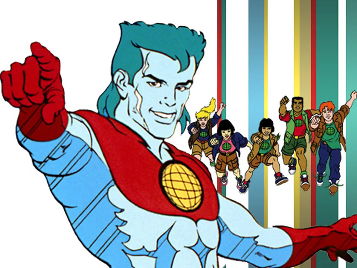 Captain Planet Power Rangers