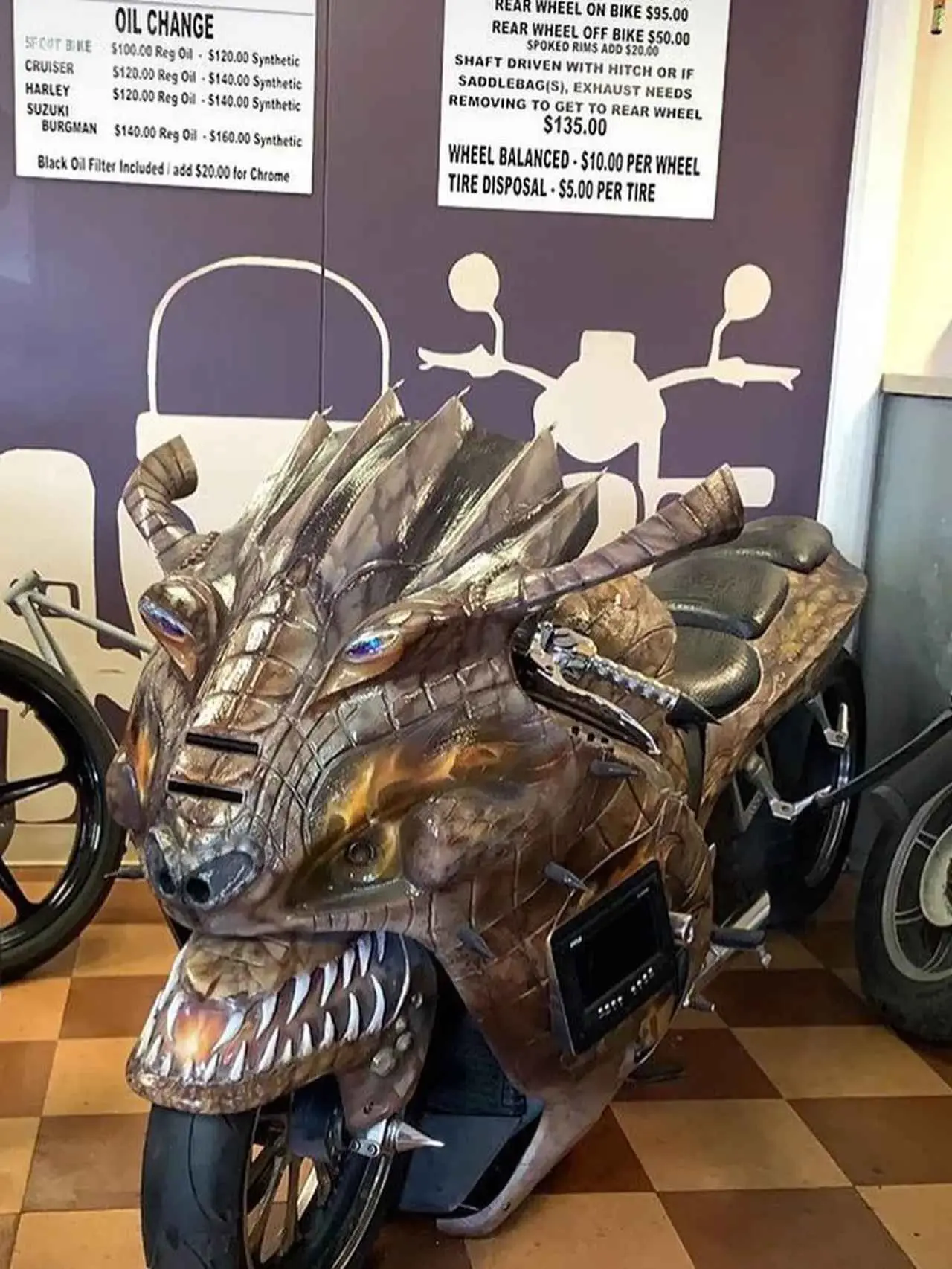 Kumpulan Potret Modifikasi Sepeda Motor yang Terinspirasi dari Hewan ...