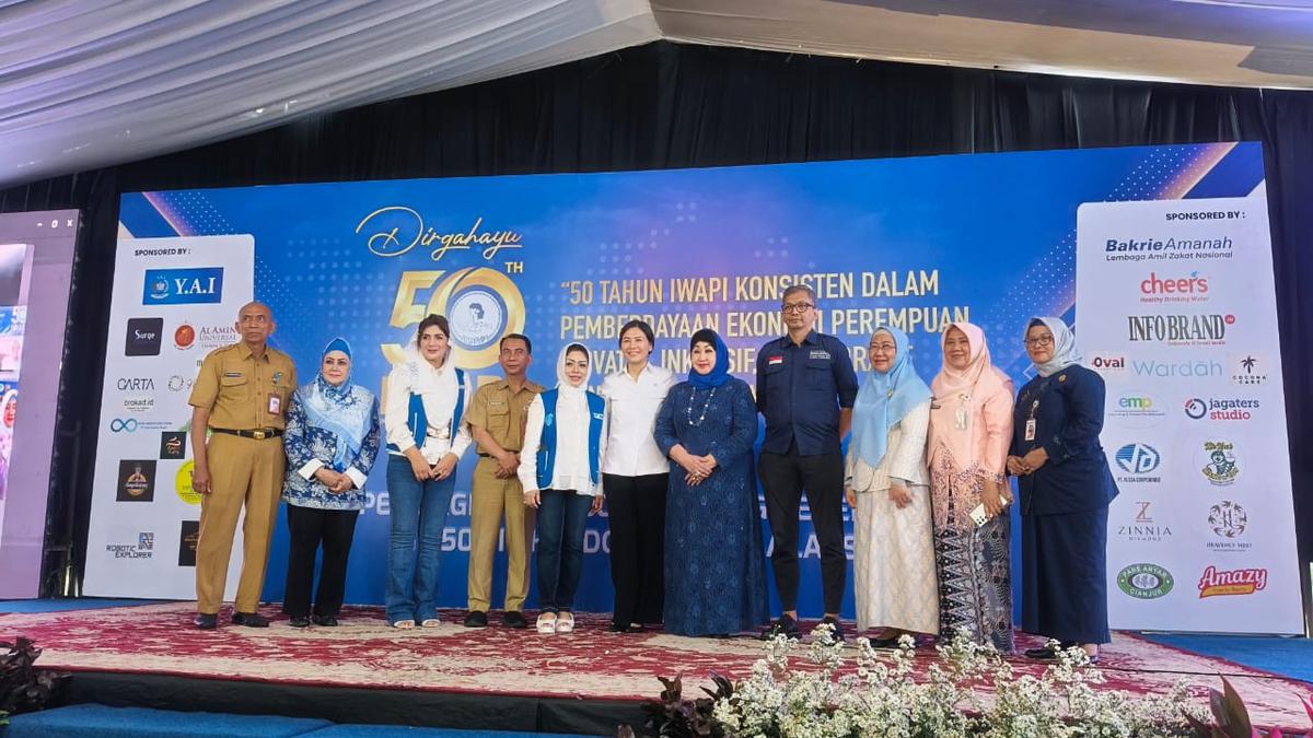 IWAPI Ultah ke-50, Perkuat Peran Perempuan dalam Ekonomi dan ...