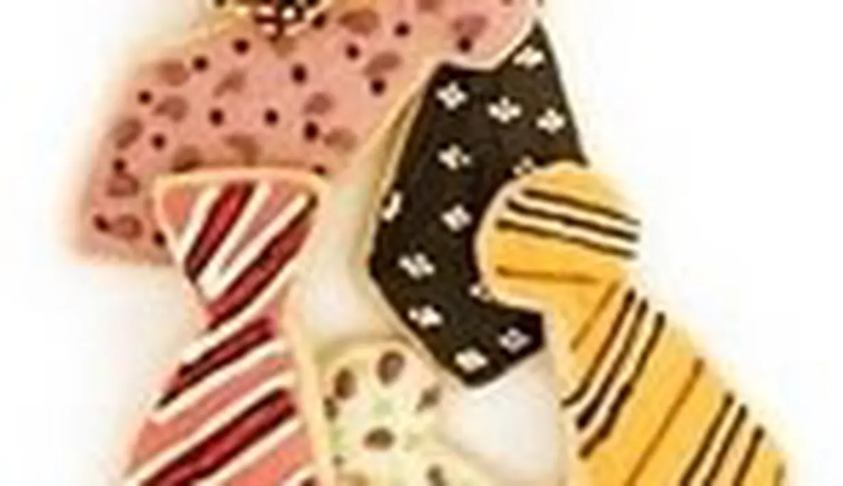 Cookies Bentuk Dasi (Sayang Untuk Dimakan) - Photo Fimela.com