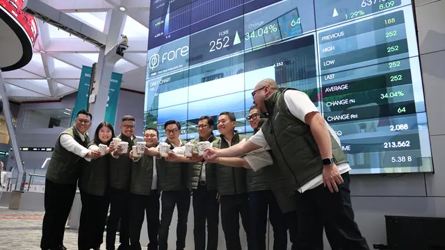 Intip Pemegang Saham Fore Setelah IPO