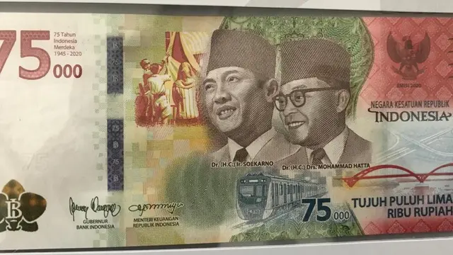 Terlihat Keren, Ini Desainer Uang Baru Rp 75.000 Edisi Khusus