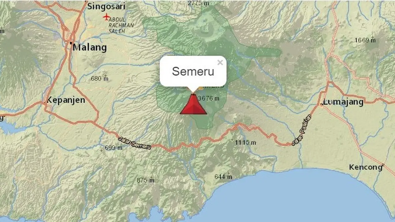 Gunung Semeru Erupsi Lontarkan Abu Vulkanik Setinggi 800 Meter, Masih ...