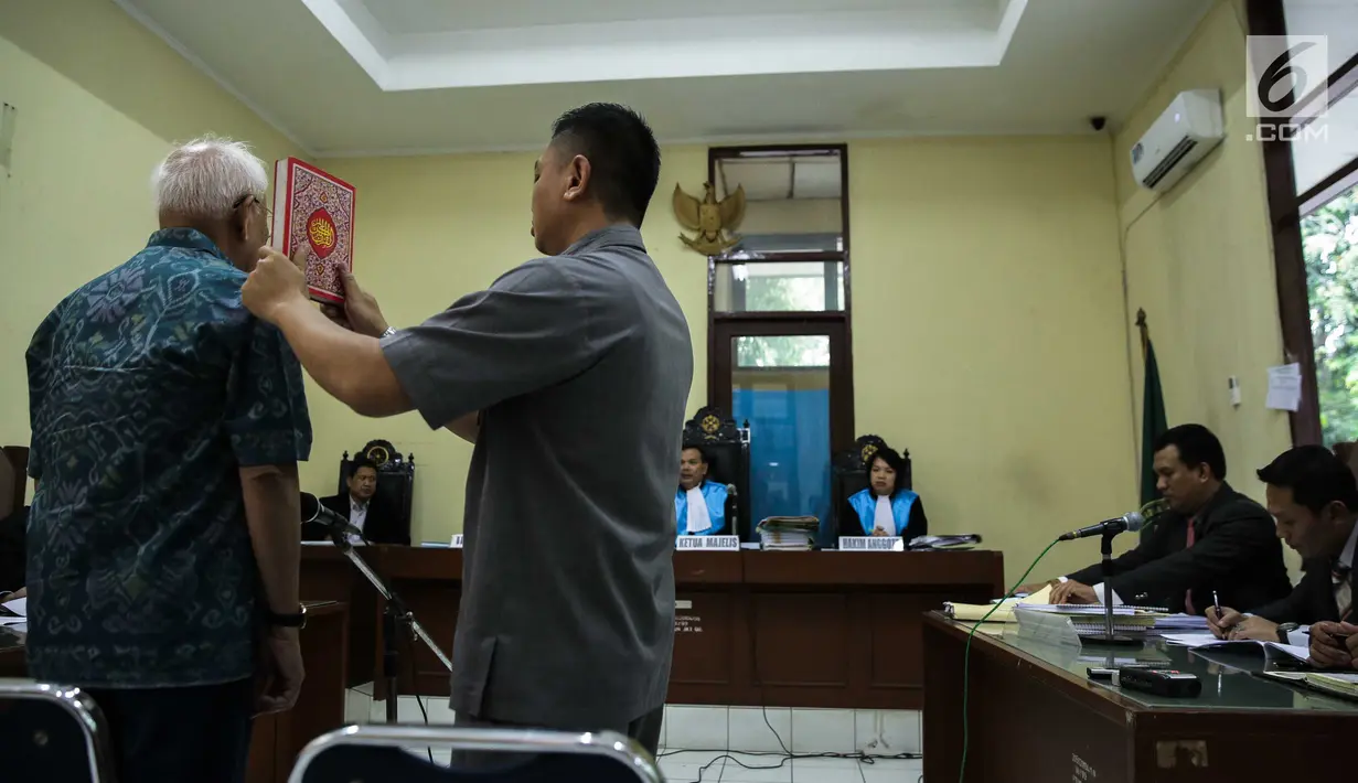 PTUN Jakarta Periksa Bagir Manan dan Yusril untuk Uji Keabsahan OSO ...