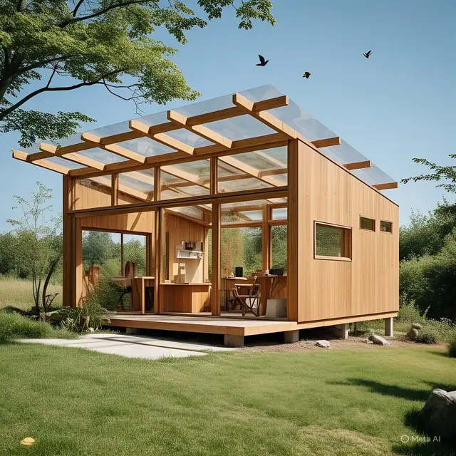 20 Desain Rumah Kayu Sederhana yang Tren di 2025: Inspirasi Hunian Masa ...