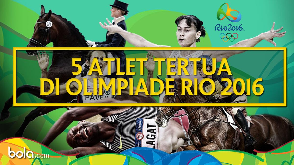 5 Atlet Tertua Di Olimpiade Rio 2016