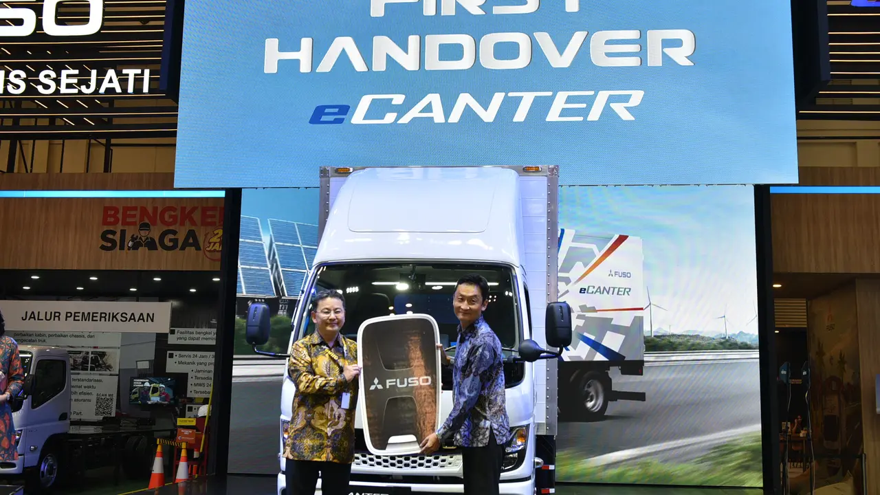 Mitsubishi FUSO Luncurkan Truk Listrik eCanter Pertama di Indonesia, Berteknologi Tinggi dan ...