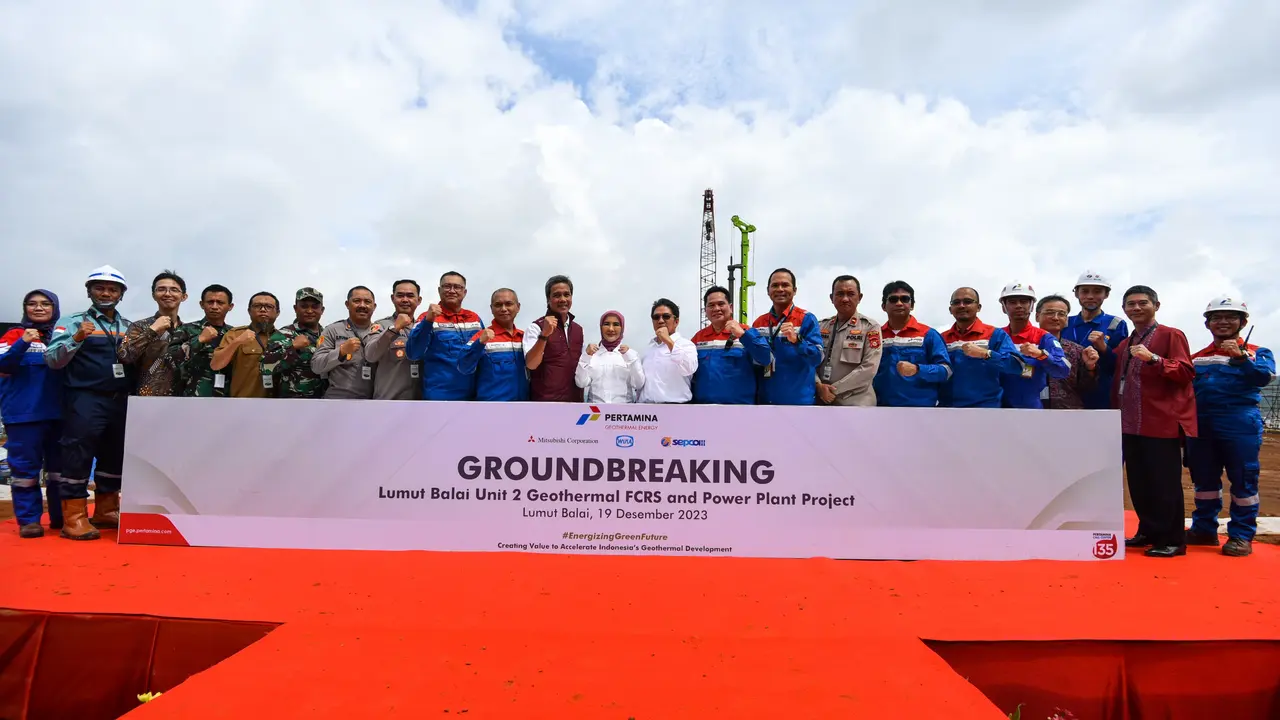 Pertamina Geothermal Energy Bangun PLTP Lumut Balai Unit 2 di Muara Enim - Bisnis Liputan6.com