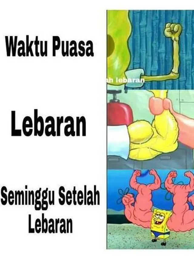 7 Perubahan Nyeleneh Sebelum dan Setelah Lebaran, Miris Banget ...