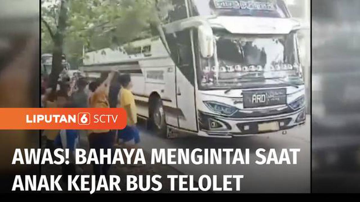 VIDEO: Bus Telolet Kembali Populer! Sejumlah Anak-anak Justru Kadang ...