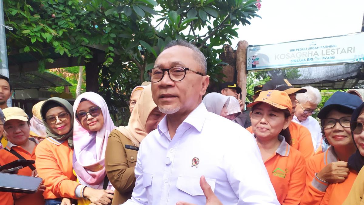 Menko Zulhas Apresiasi Gerakan Mandiri Pangan Warga Medokan Ayu Surabaya - Regional Liputan6.com