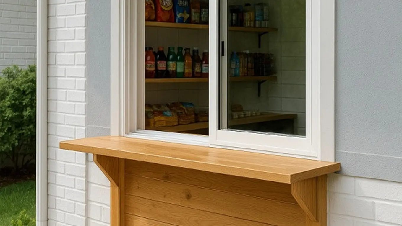 7 Inspirasi Desain Kios Mini di Teras Rumah, Penataan Baik dan Terlihat ...