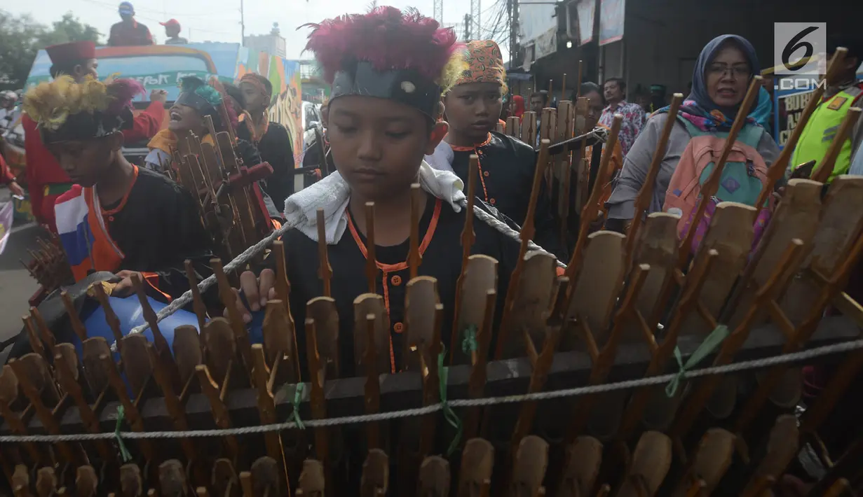 FOTO: Karnaval Budaya dan Mobil Hias Ramaikan Hari Jadi Kota Depok ke ...