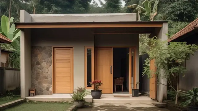 7 Konsep Rumah Pedesaan 1 Lantai 5x7 Bernuansa Islami, Solusi Hunian Nyaman untuk Keluarga ...