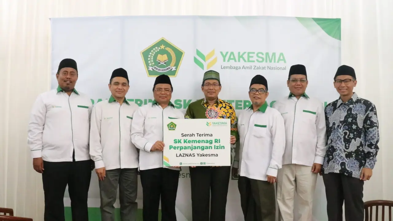 Resmi, Izin Laznas Yakesma Diperpanjang - Jateng Liputan6.com