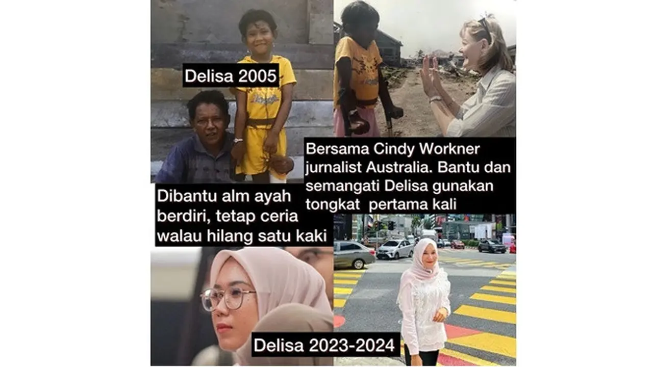 6 Potret Terbaru Delisa, Korban Tsunami Aceh yang Kini Sukses Kerja di ...