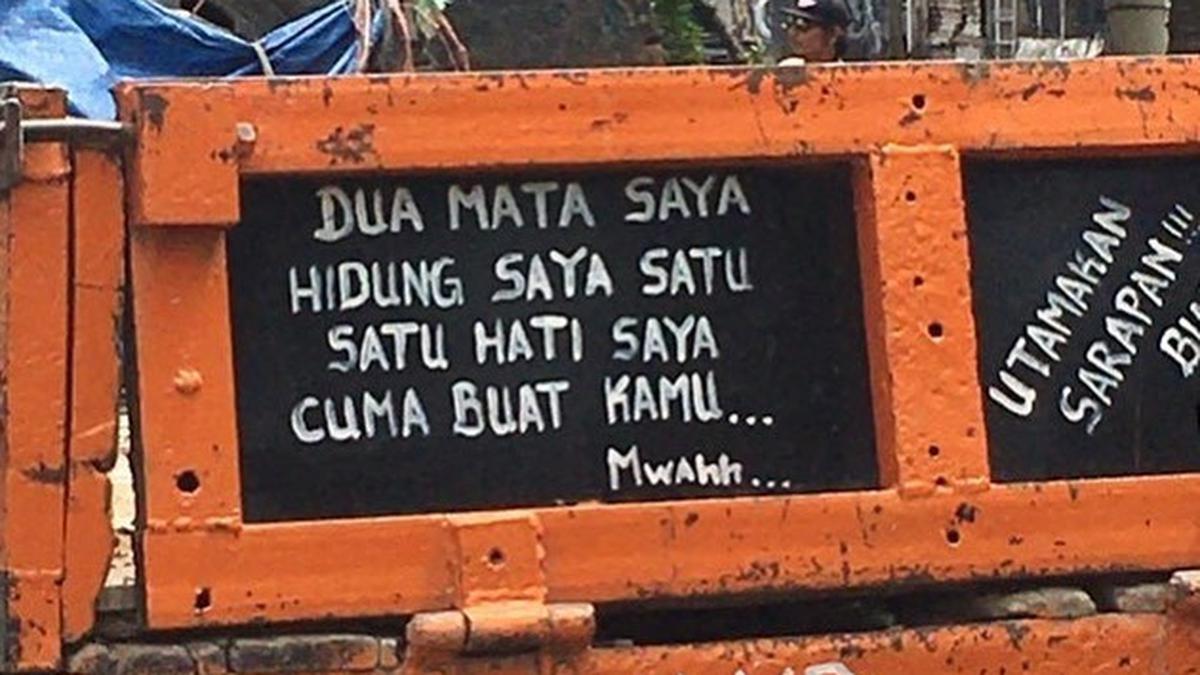 Tulisan Receh di Truk Ini Sukses Hilangkan Bete di Kemacetan, Ada yang Bikin Ngakak hingga Jadi ...